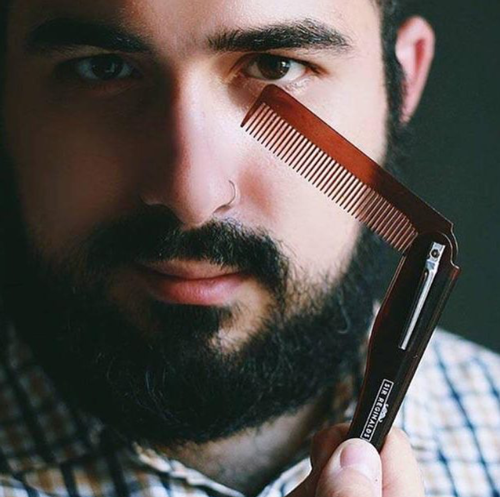 Moustache and Beard Comb – beautypopcosmetics